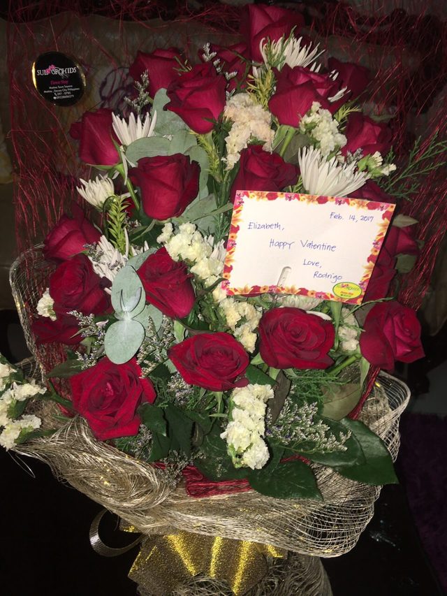 President Duterte sends flowers, cake to ex-wife on Valentine’s Day ...