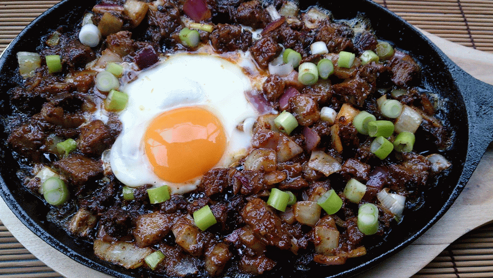 Sisig With Egg