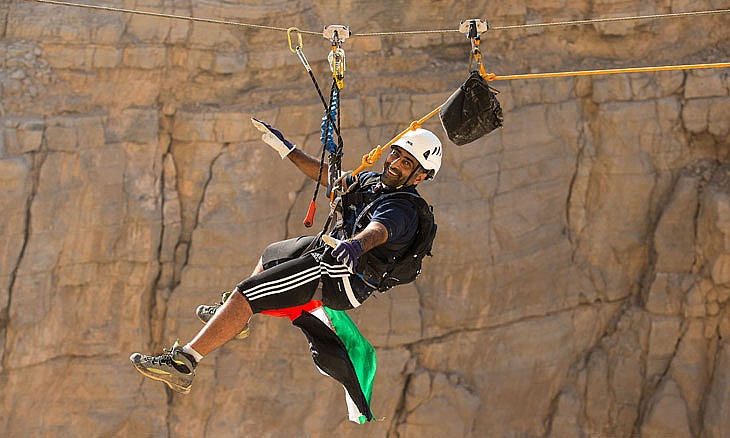 WATCH: World’s longest zip line to open in RAK - The Filipino Times