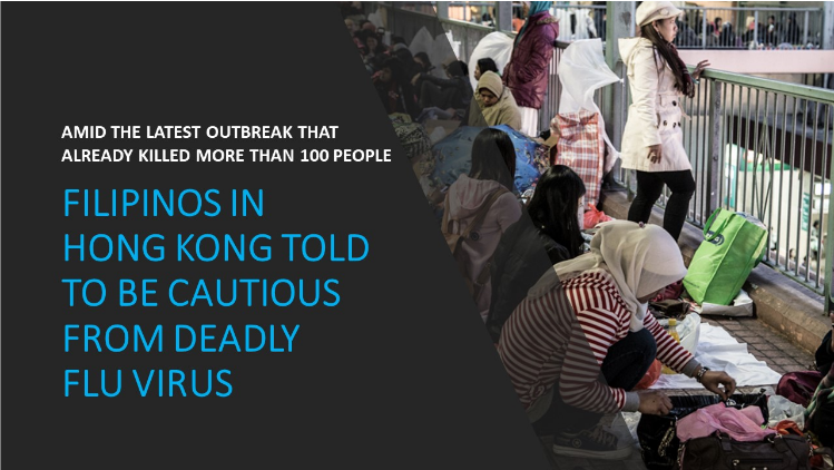 Filipinos in Hong Kong told to be cautious from deadly flu | The ...