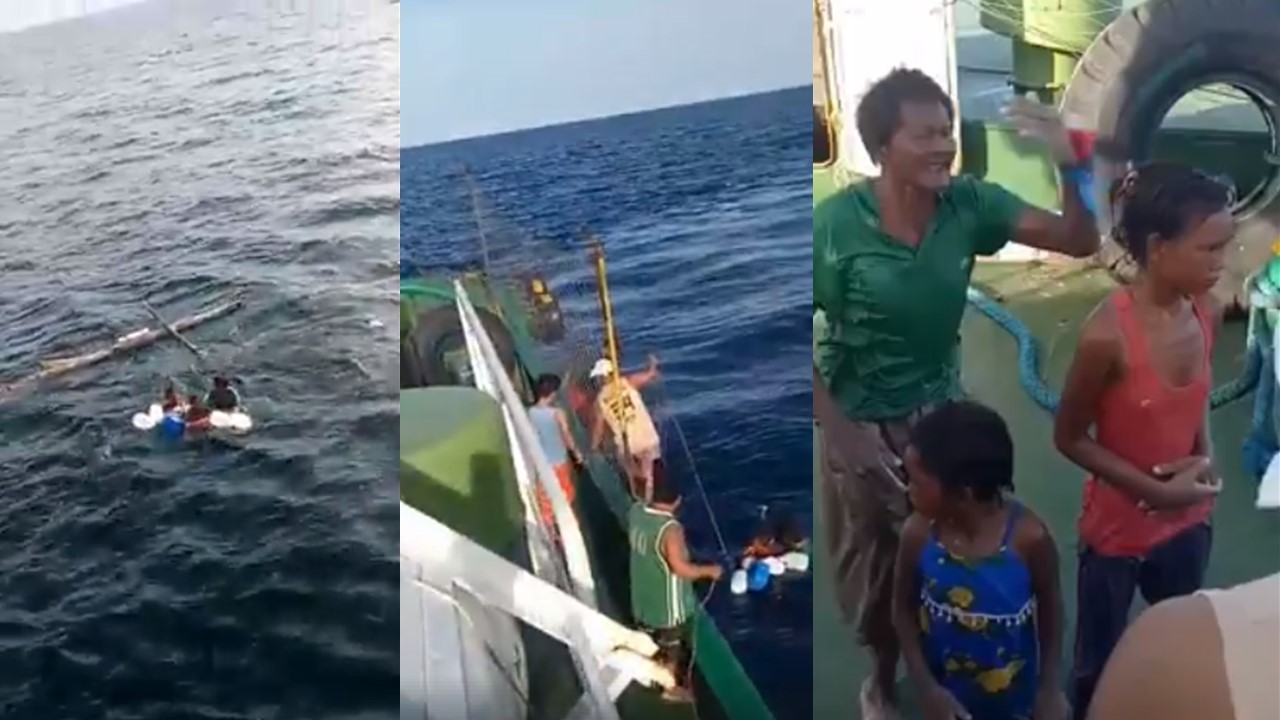 VIRAL: Marines rescue family stuck at sea for 3 days | The Filipino Times