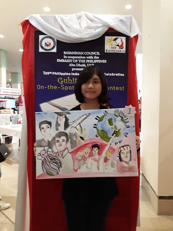 Guhit Pilantik on-the-spot drawing contest hails Abu Dhabi’s young ...