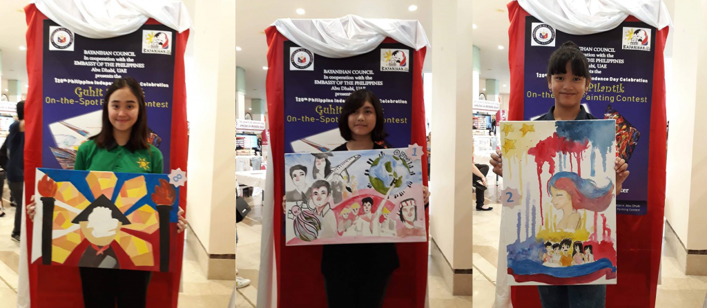 Guhit Pilantik on-the-spot drawing contest hails Abu Dhabi’s young ...