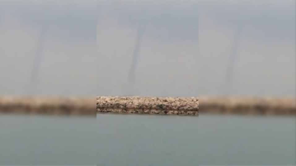 Rare water cyclone, rainbow spotted in UAE | The Filipino Times