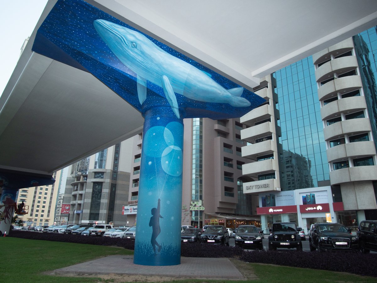 LOOK: Dubai Metro Murals Project almost complete - The Filipino Times