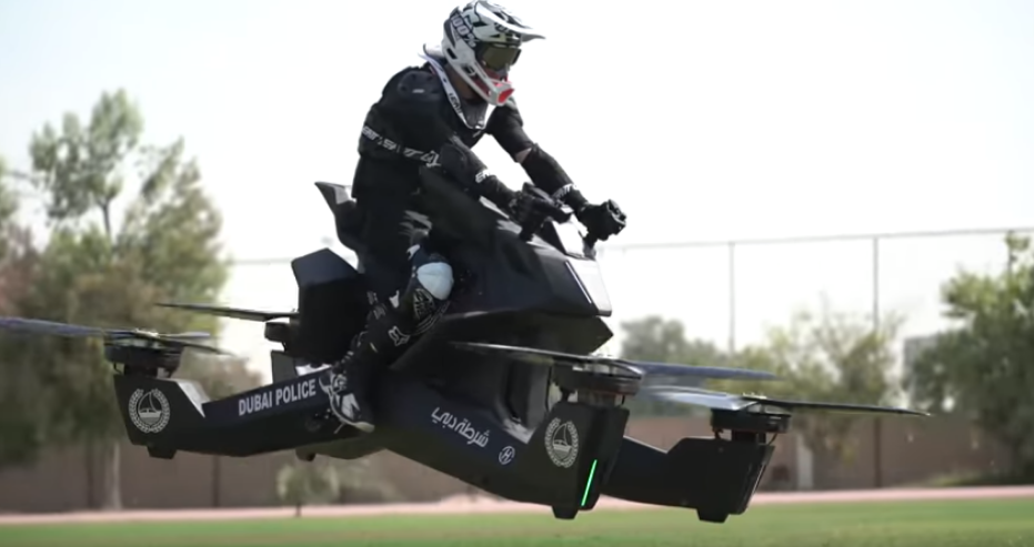 WATCH: Dubai Police start training on actual flying hoverbikes | The ...