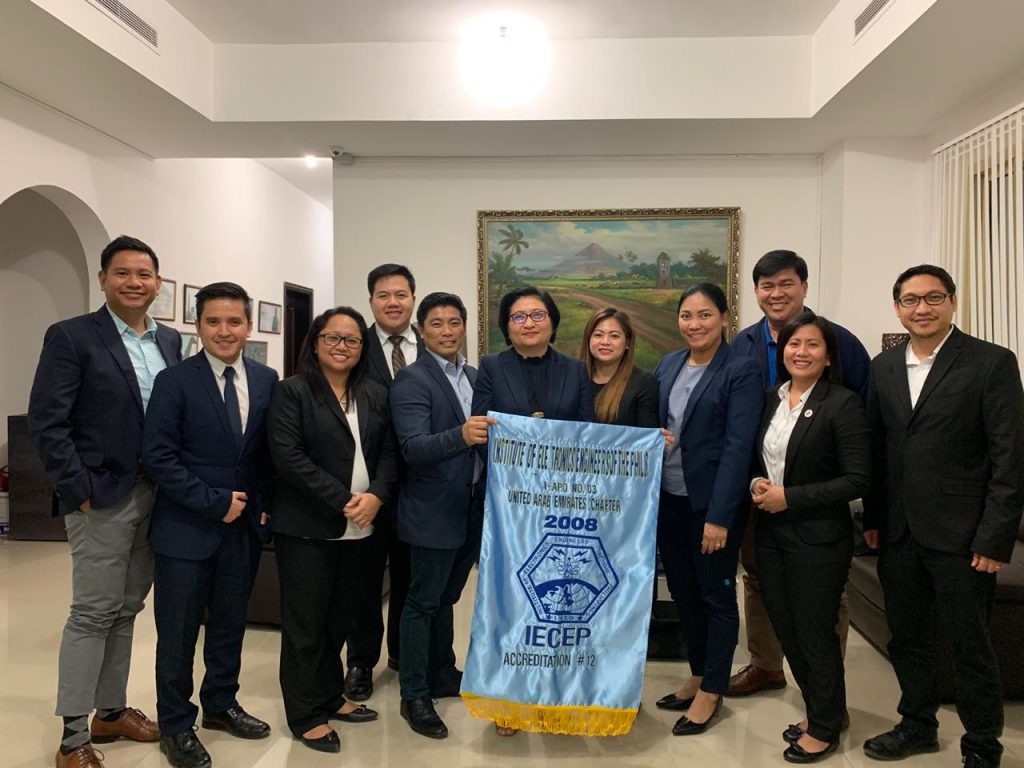 IECEP-UAE Chapter holds Oath taking Ceremony for 2019 Board of ...