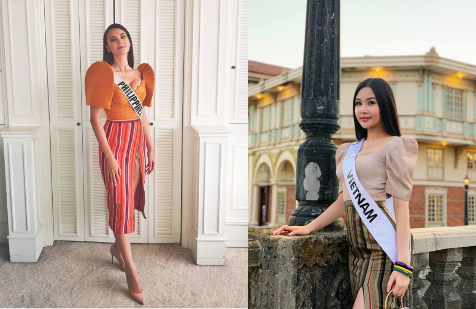 Pageant fans say Miss Vietnam copied more than just Catriona's lava ...