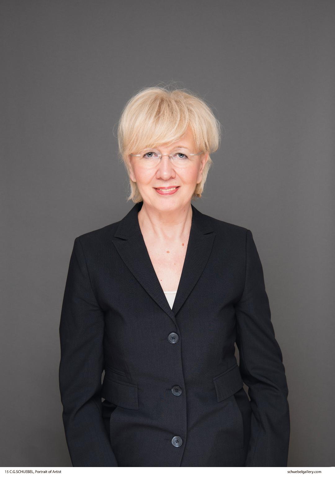 “Portraying falcons is destiny for me,” says artist Christine Schubel ...