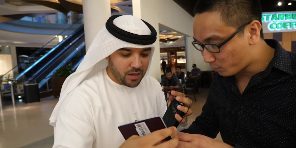WATCH: Khalid Al Ameri meets Filipino named "Dubai" - The Filipino Times