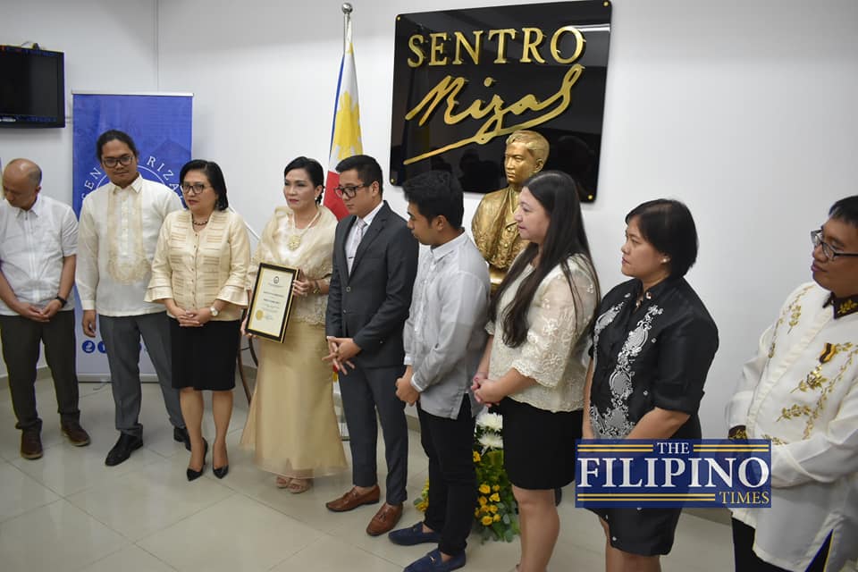 LOOK: PH Embassy inaugurates Sentro Rizal; recognizes Filipino ...