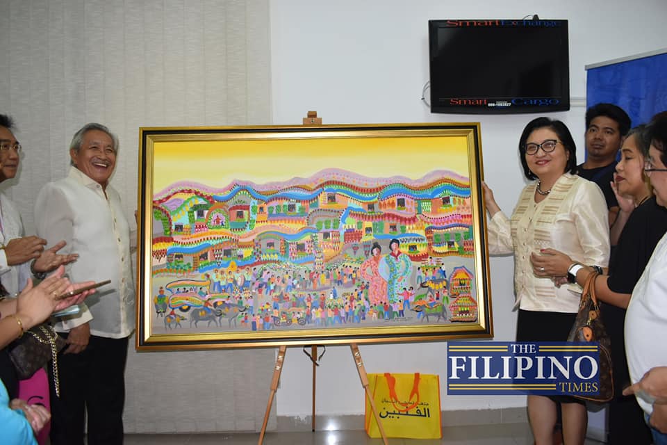 LOOK: PH Embassy inaugurates Sentro Rizal; recognizes Filipino ...
