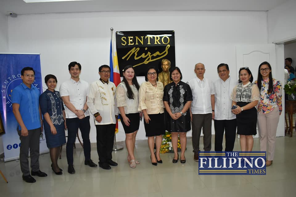 LOOK: PH Embassy inaugurates Sentro Rizal; recognizes Filipino ...