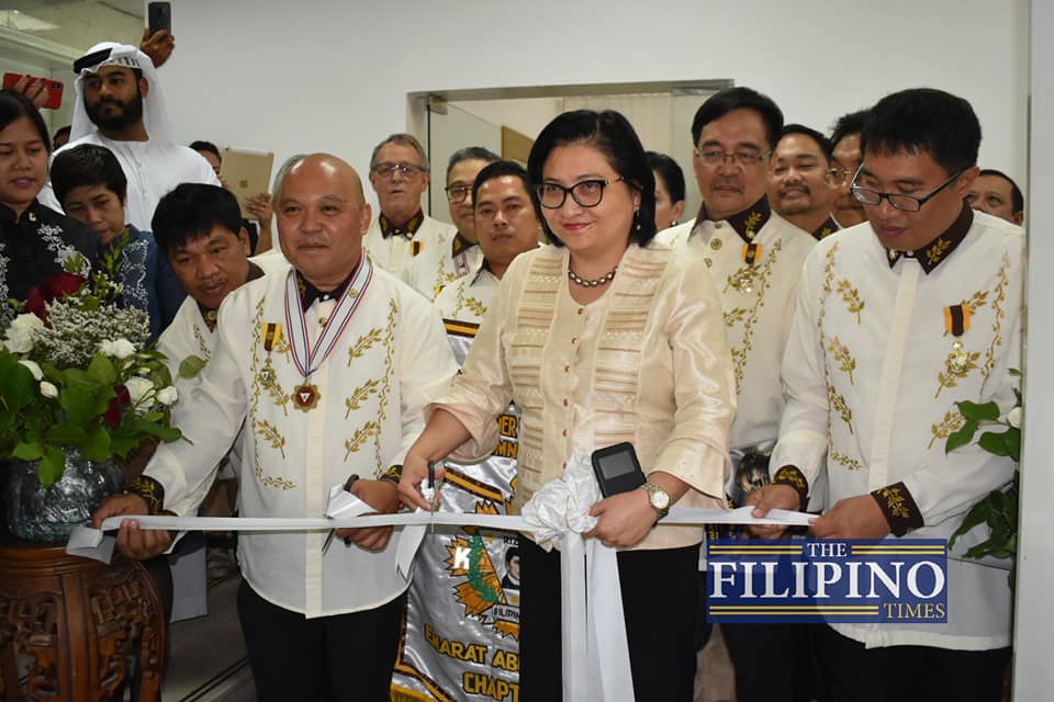 LOOK: PH Embassy inaugurates Sentro Rizal; recognizes Filipino ...
