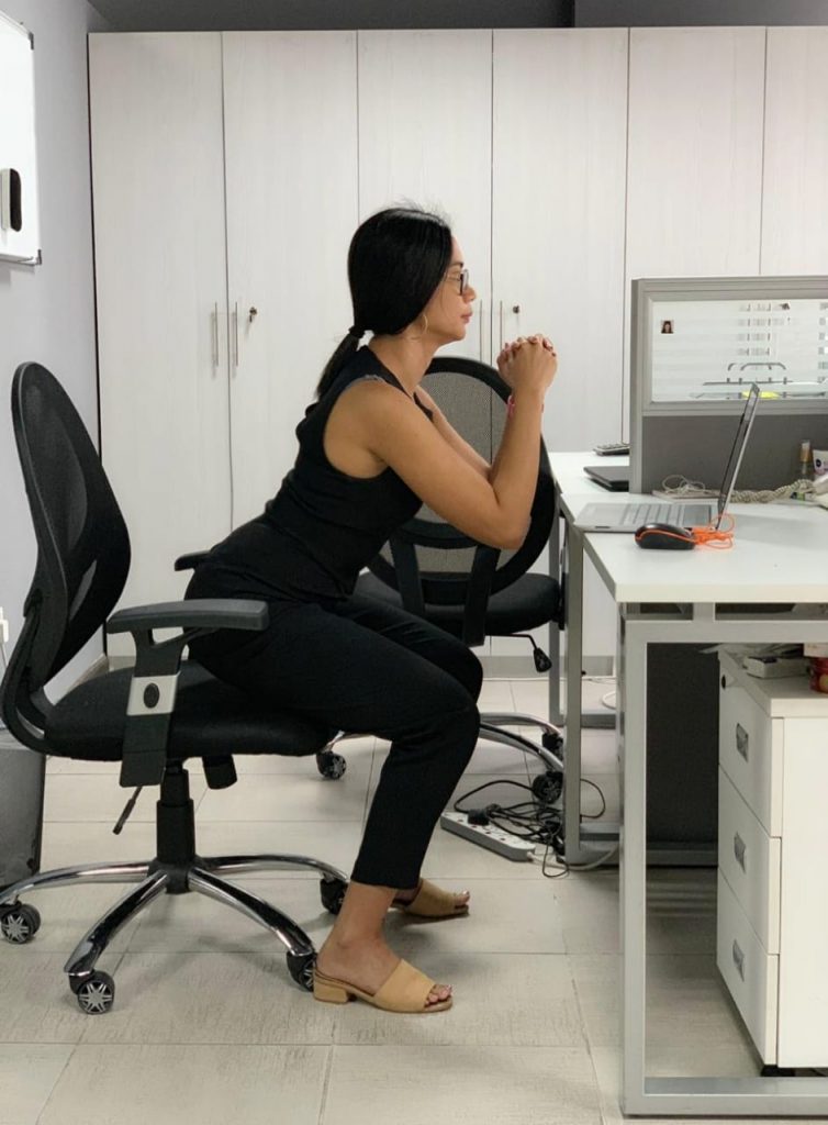 Eight basic exercises you can do while working inside the office - The ...