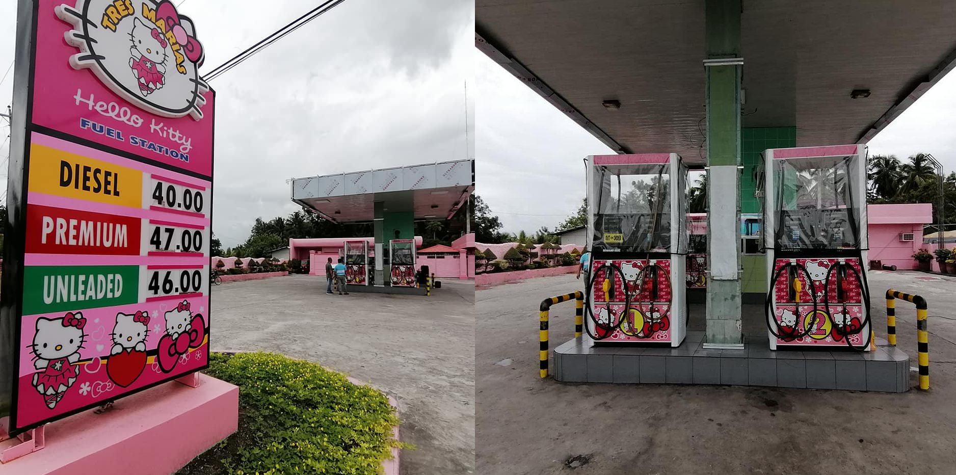 ‘Hello Kitty’ inspired gas station captures attention in South Cotabato ...