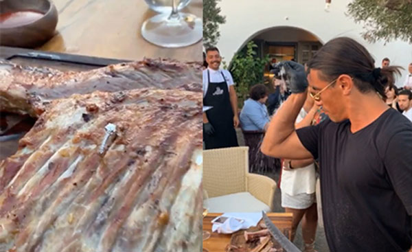 WATCH: Salt Bae hides ring in steak - The Filipino Times