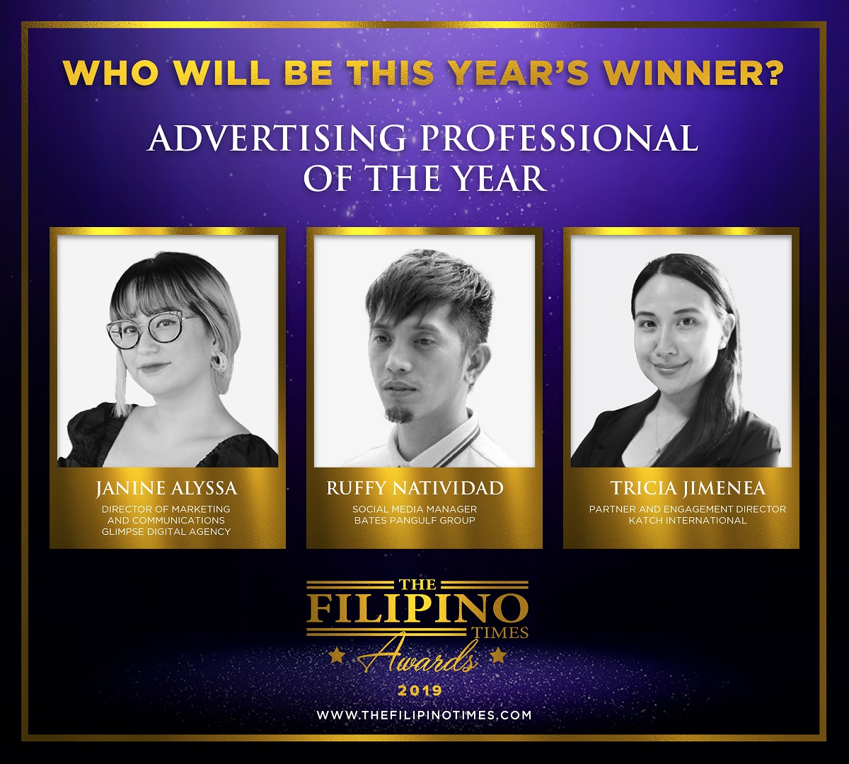 Introducing the finalists for The Filipino Times Awards 2019 ...