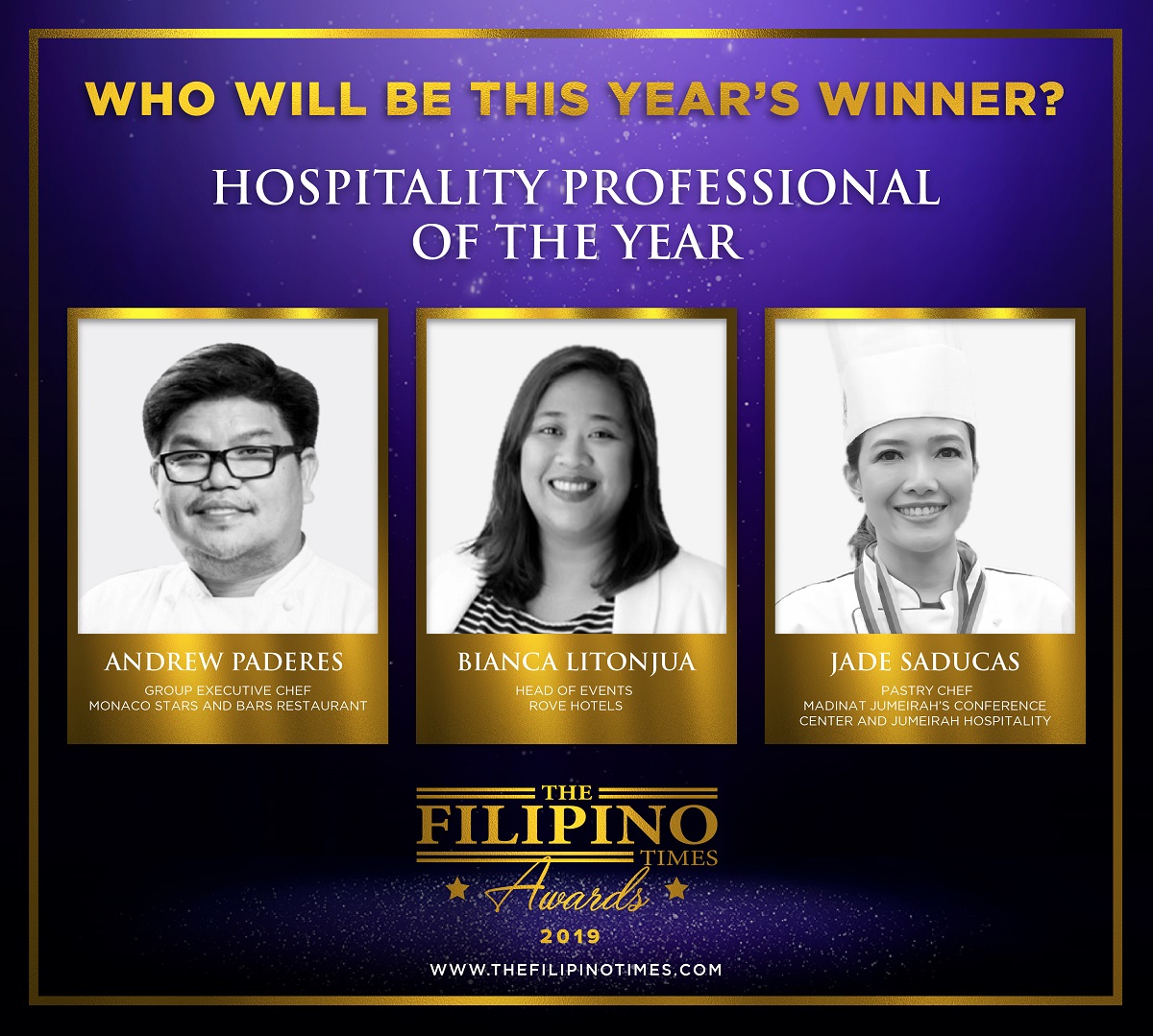 Introducing the finalists for The Filipino Times Awards 2019 ...