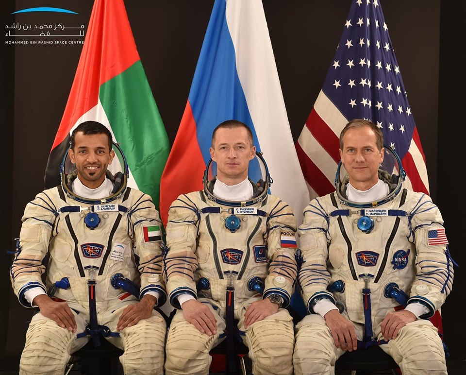 UAE propels first Emirati astronaut into space, history today - The ...