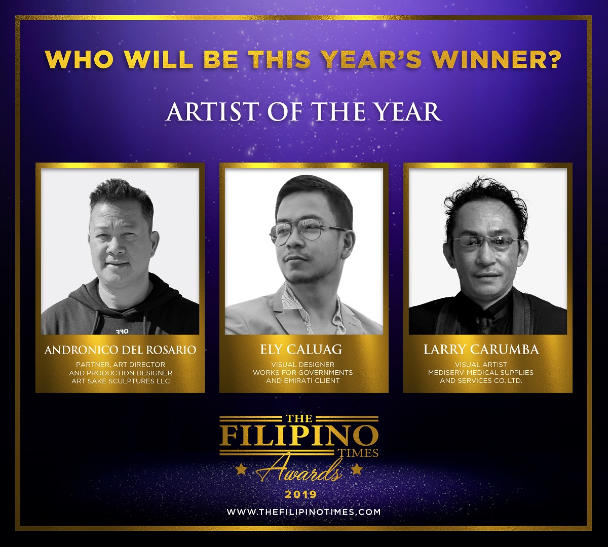 Introducing the finalists for The Filipino Times Awards 2019 ...