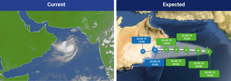 No direct impact of tropical storm Hikaa on UAE: NCM - The Filipino Times