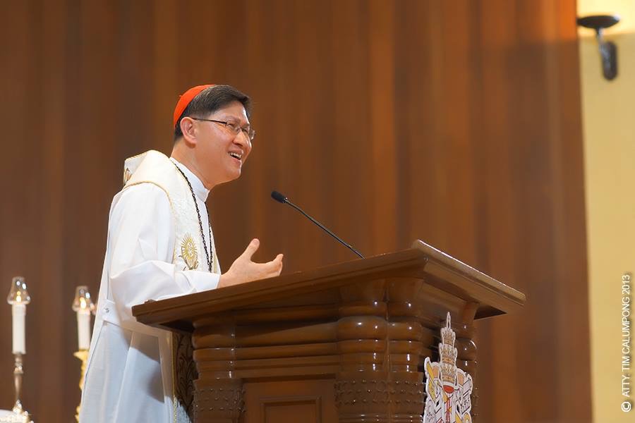 Cardinal Tagle: Godparents are a child's 2nd parents not gift providers ...