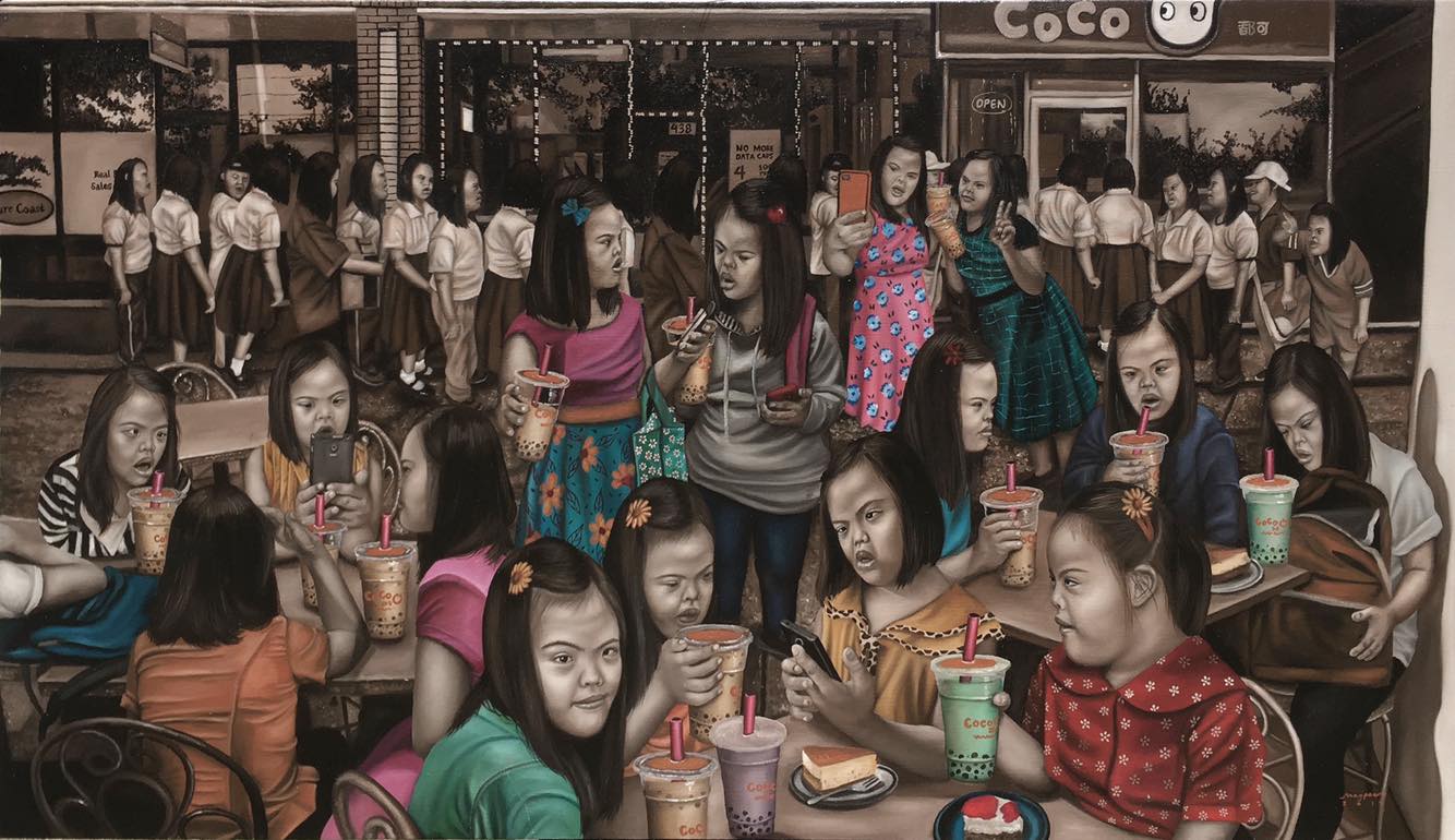 LOOK: Pinay artist's paintings inspired by sister's down syndrome - The ...