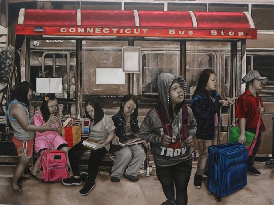 LOOK: Pinay artist's paintings inspired by sister's down syndrome - The ...