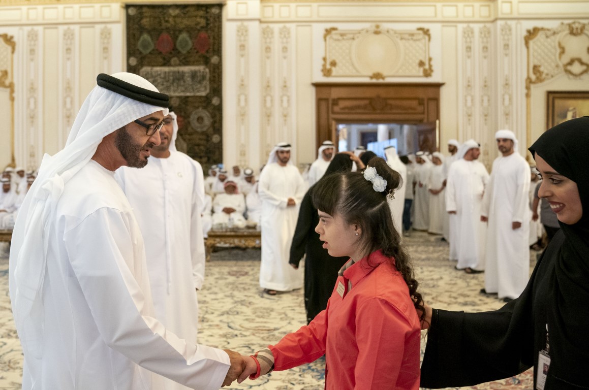 Sheikh Mohamed bin Zayed receives delegation from Zayed Higher ...