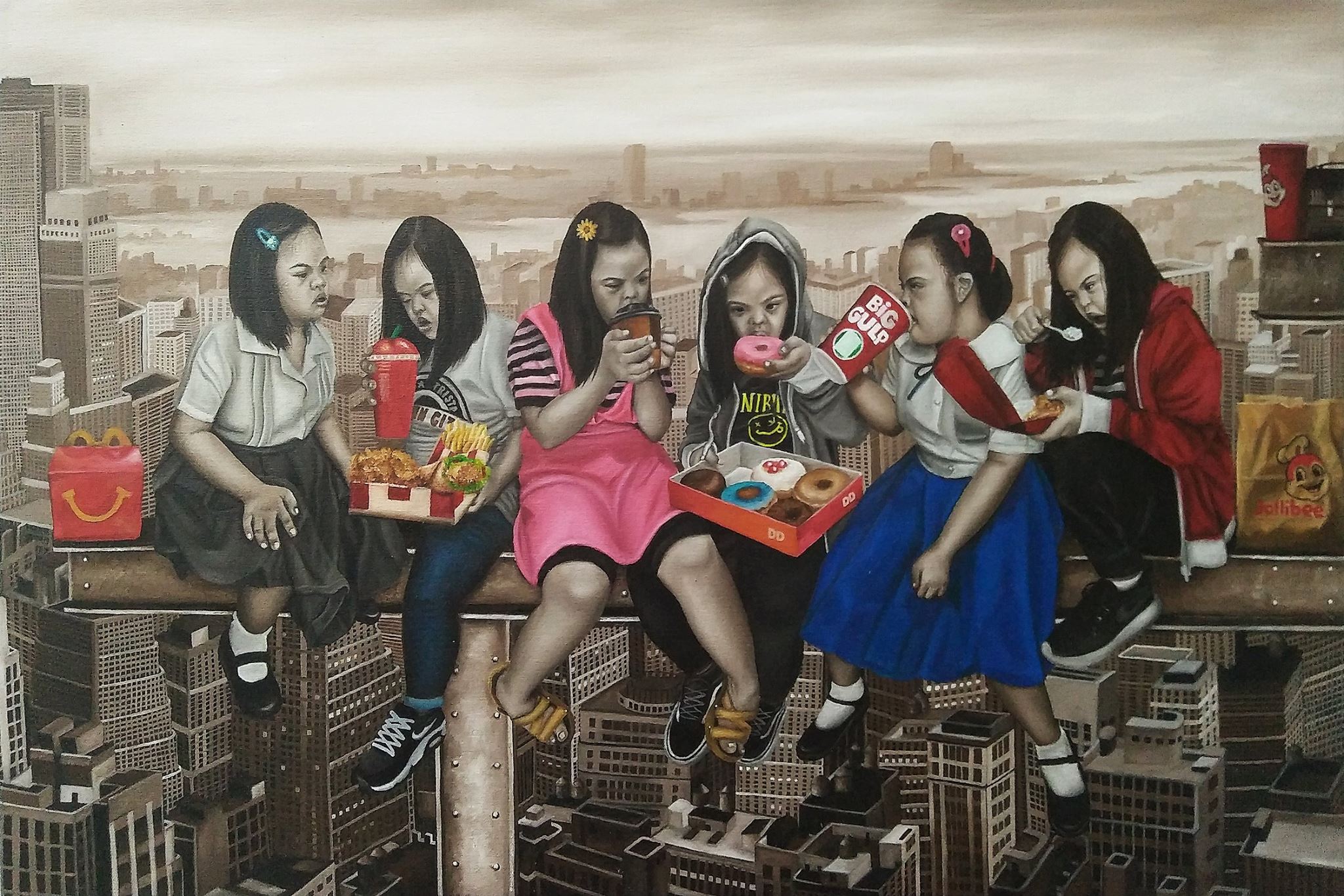 LOOK: Pinay artist's paintings inspired by sister's down syndrome - The ...