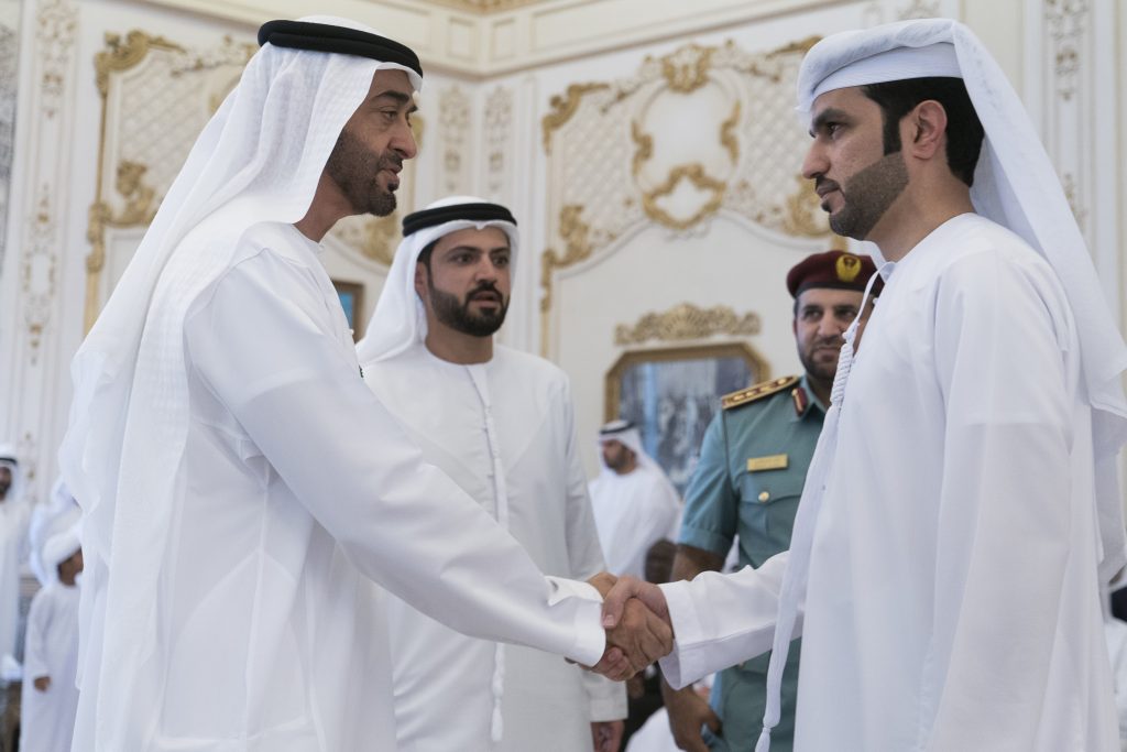 Sheikh Mohamed bin Zayed receives delegates from 'top performing ...