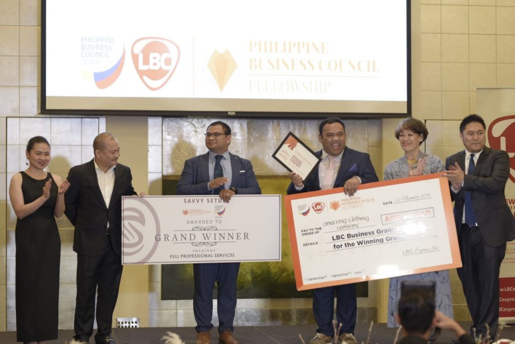 LBC grants Dh50,000 to aspiring Filipino entrepreneur | The Filipino Times