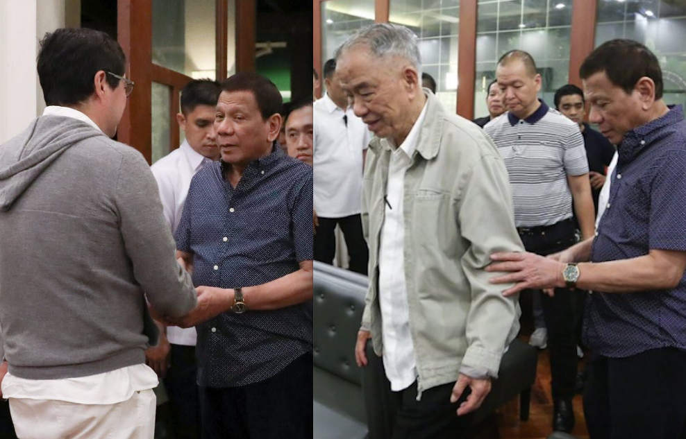 Duterte visits wake of John Gokongwei Jr., Lucio Tan Jr. | The Filipino ...