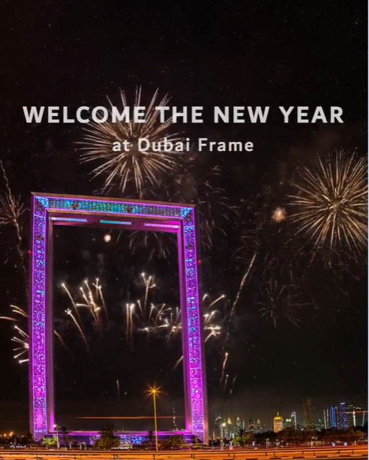 Dubai Frame preps up for New Year's Eve fireworks display on 2020 - The ...