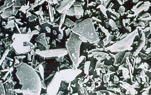 LOOK: Taal's volcanic ash on microscope - The Filipino Times