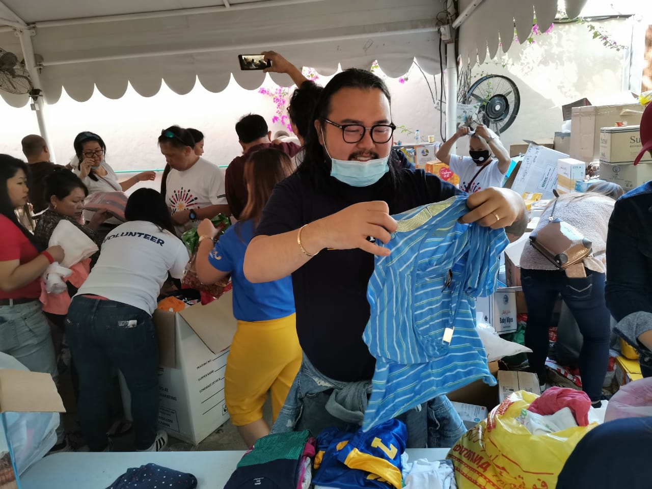 We are where you are: The Filipino Times joins community aid drive for ...