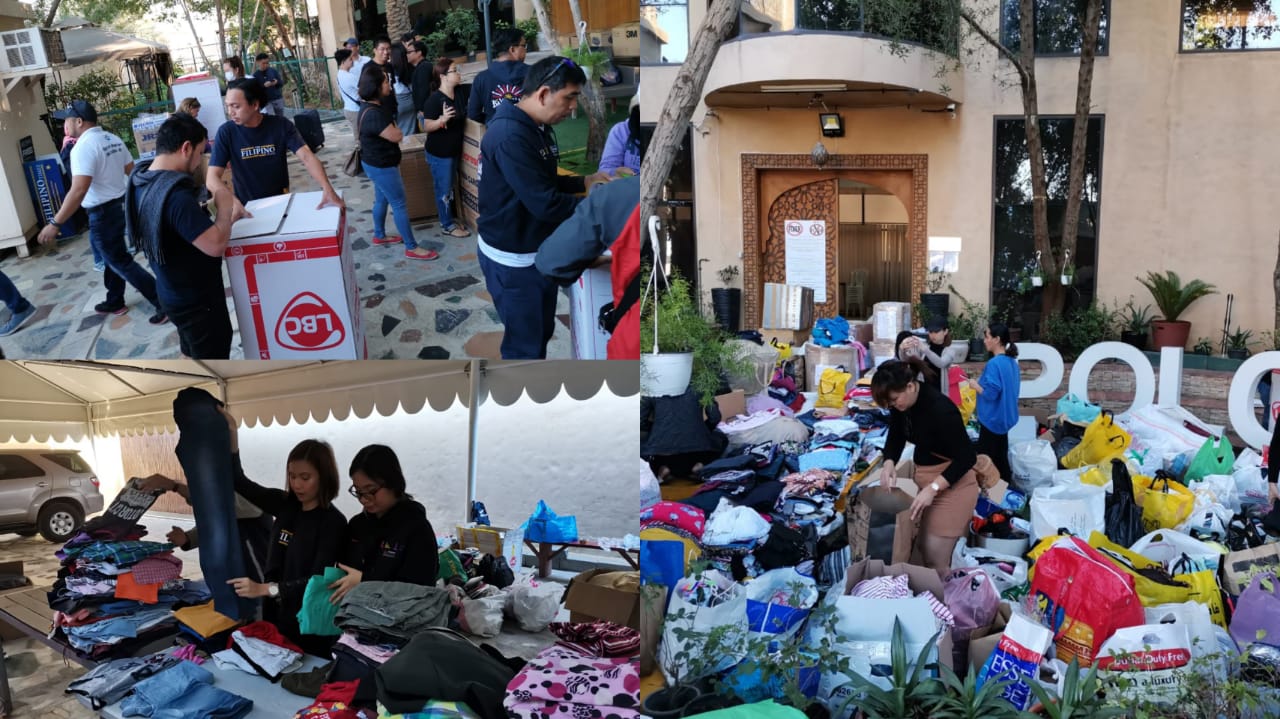 From UAE with love: Filipino community sends aid to Taal victims - The ...