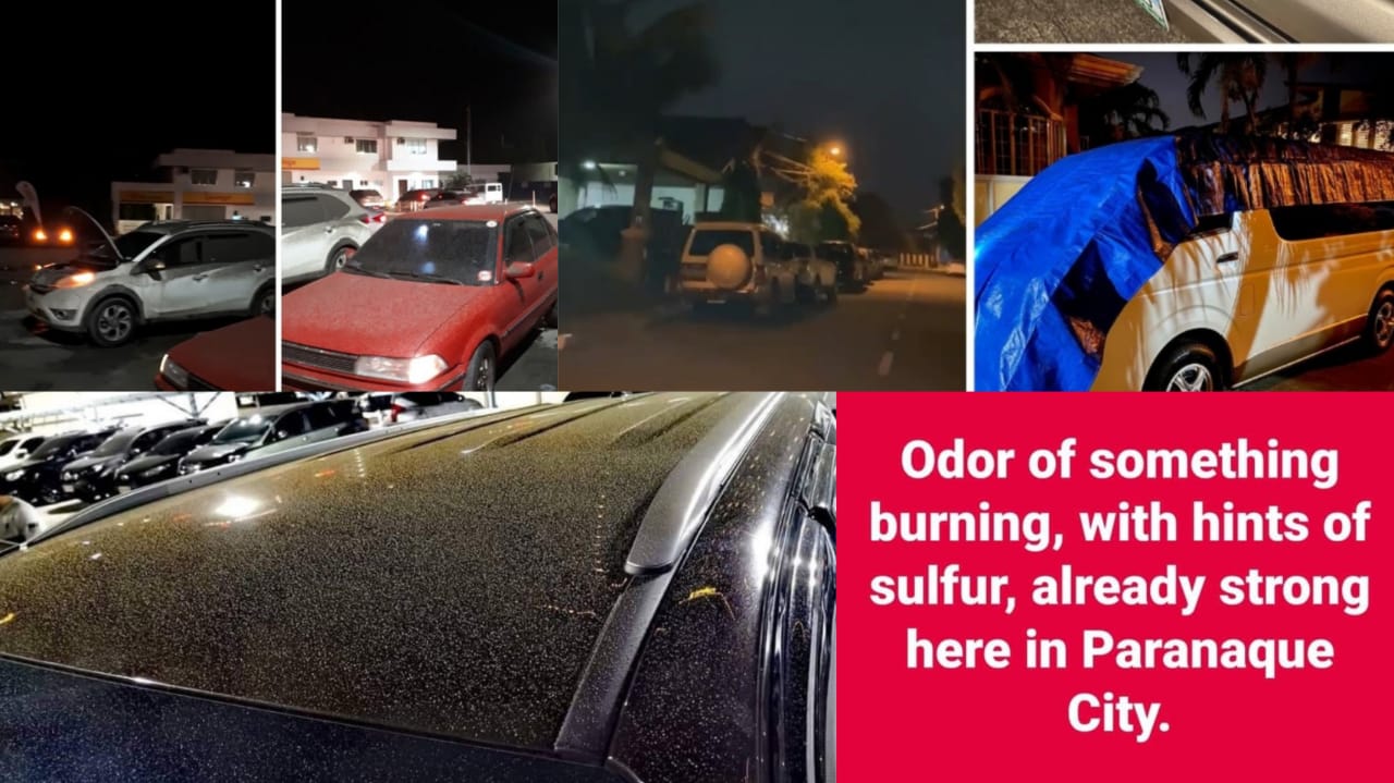 LOOK: Netizens react on ash falls from Taal reaching Metro Manila - The ...