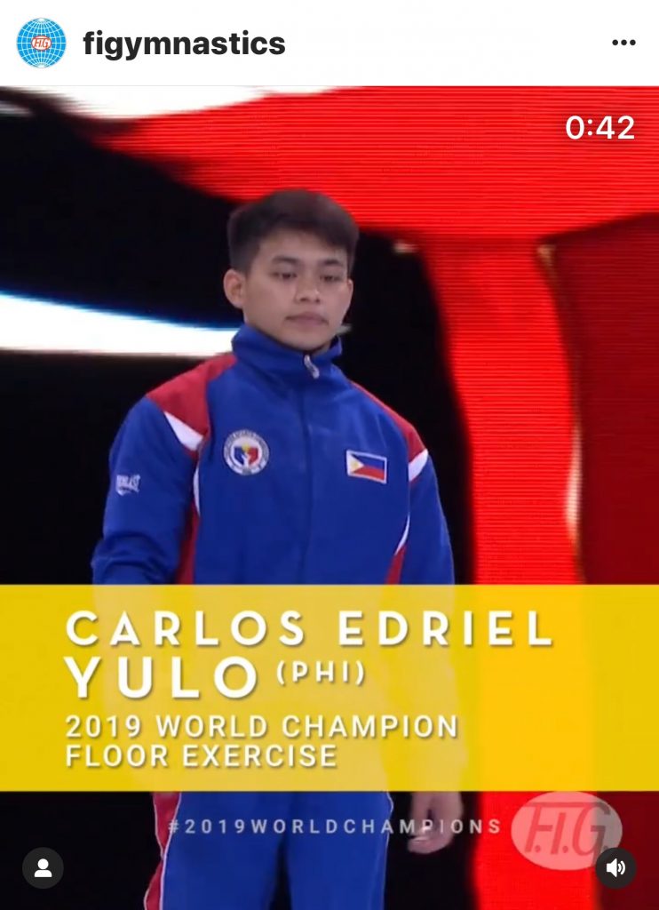 Int'l Gymnastics Federation features PH gymnast Carlos Yulo - The ...