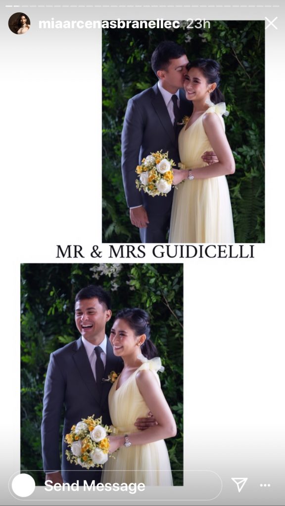 LOOK: Glimpse of newly-weds Sarah and Matteo Guidicelli - The Filipino ...