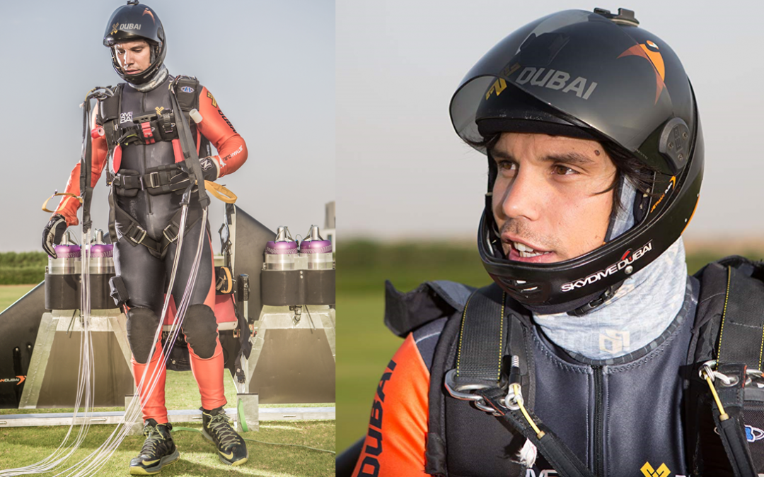 Meet the Dubai jetman in Sheikh Hamdan’s autonomous human flight video ...