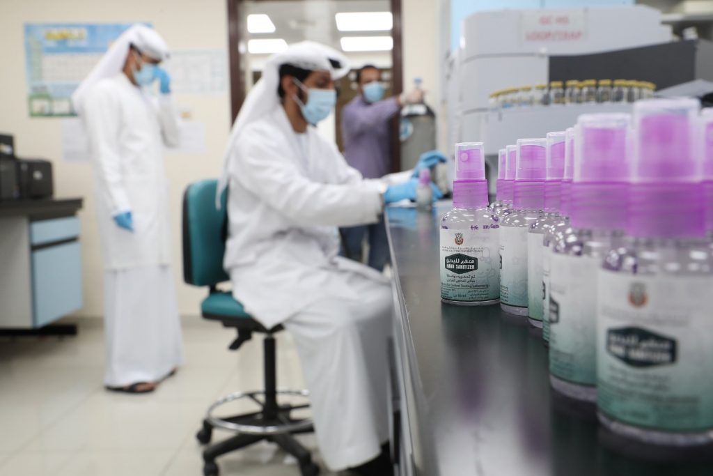WATCH: Abu Dhabi releases Emirati hand sanitizer brand for free - The ...