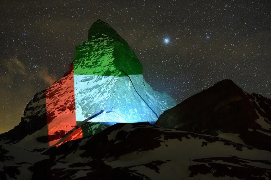 LOOK: Switzerland's iconic mountain showcases UAE flag as symbol of ...