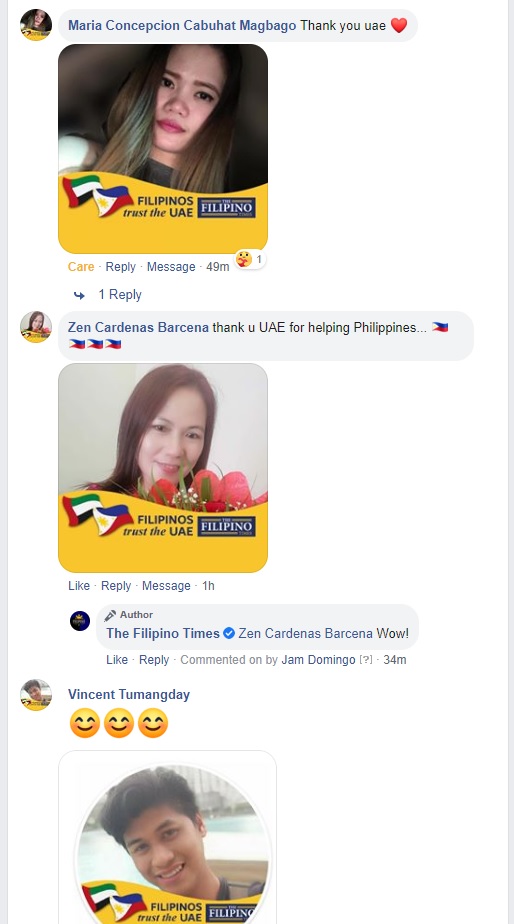 LOOK: Filipinos actively support for PH-UAE camaraderie through ...
