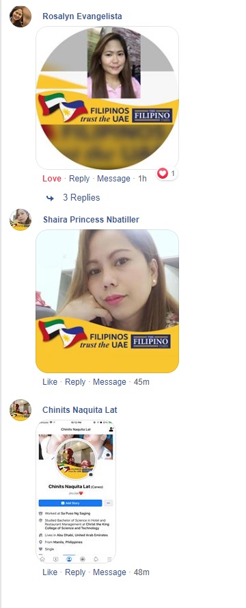 LOOK: Filipinos actively support for PH-UAE camaraderie through ...