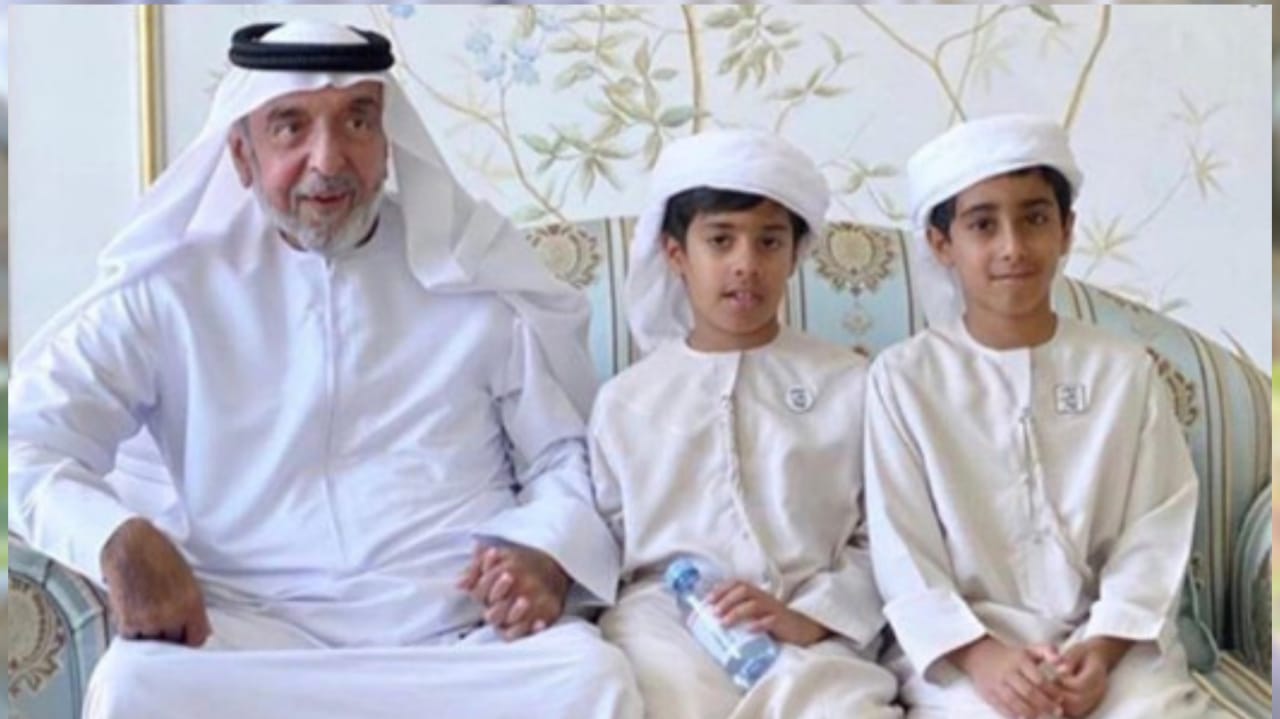 LOOK: Sheikh Khalifa bin Zayed bonds together with grandchildren during ...