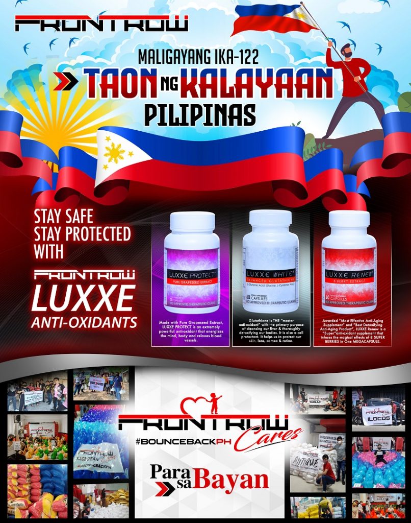 FRONTROW pays forward: Cooperation among Filipinos intensified during ...