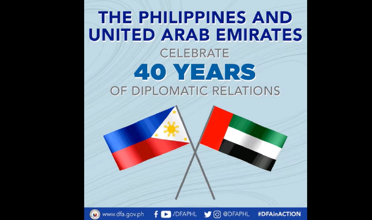 PH-UAE mark 40 years of diplomatic relations - The Filipino Times