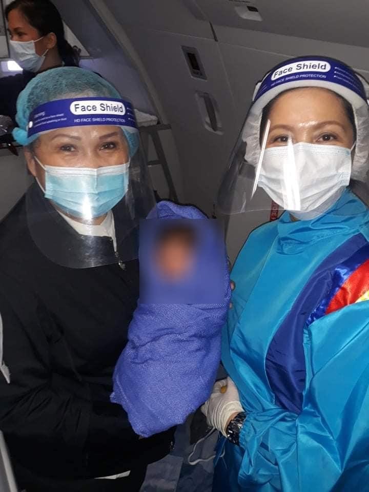 LOOK: PAL cabin crew delivers baby boy on-board DXB-MNL flight - The ...